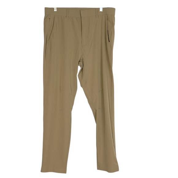 Fabletics | Pants | Fabletic Mens The Only Tan Pants Size 32 | Poshmark
